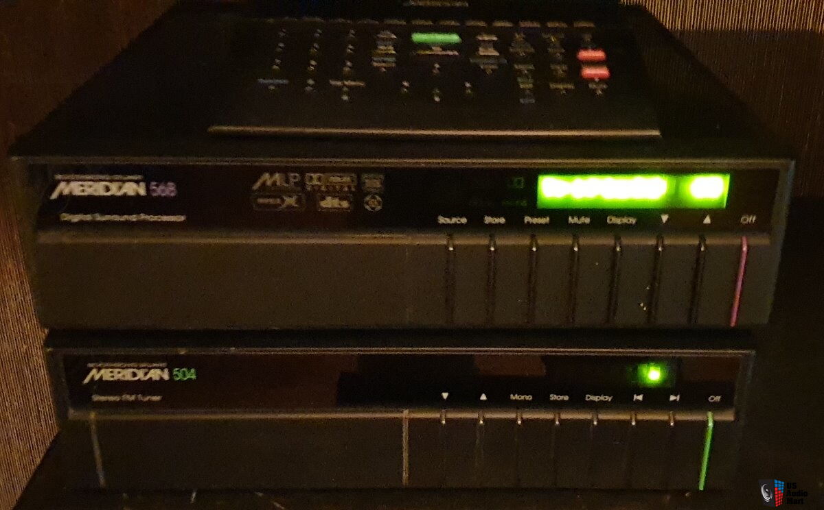 Meridian 568 surround sound processor 5/2 preamp For Sale - US Audio Mart