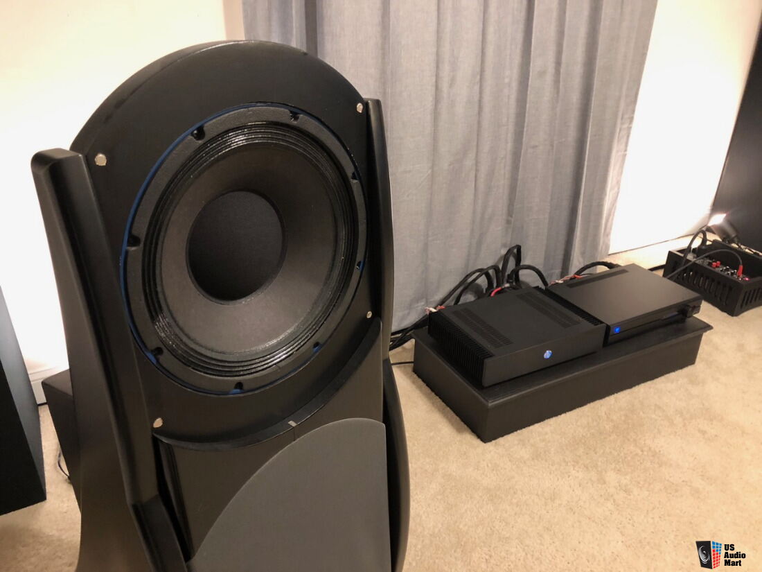 GR Research Super V Open Baffle Speakers with Servo subs -- Maple ...