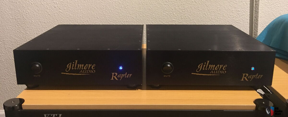 Rare Mint Pair of Gilmore Audio Raptor Monoblock Power Amplifiers Photo ...