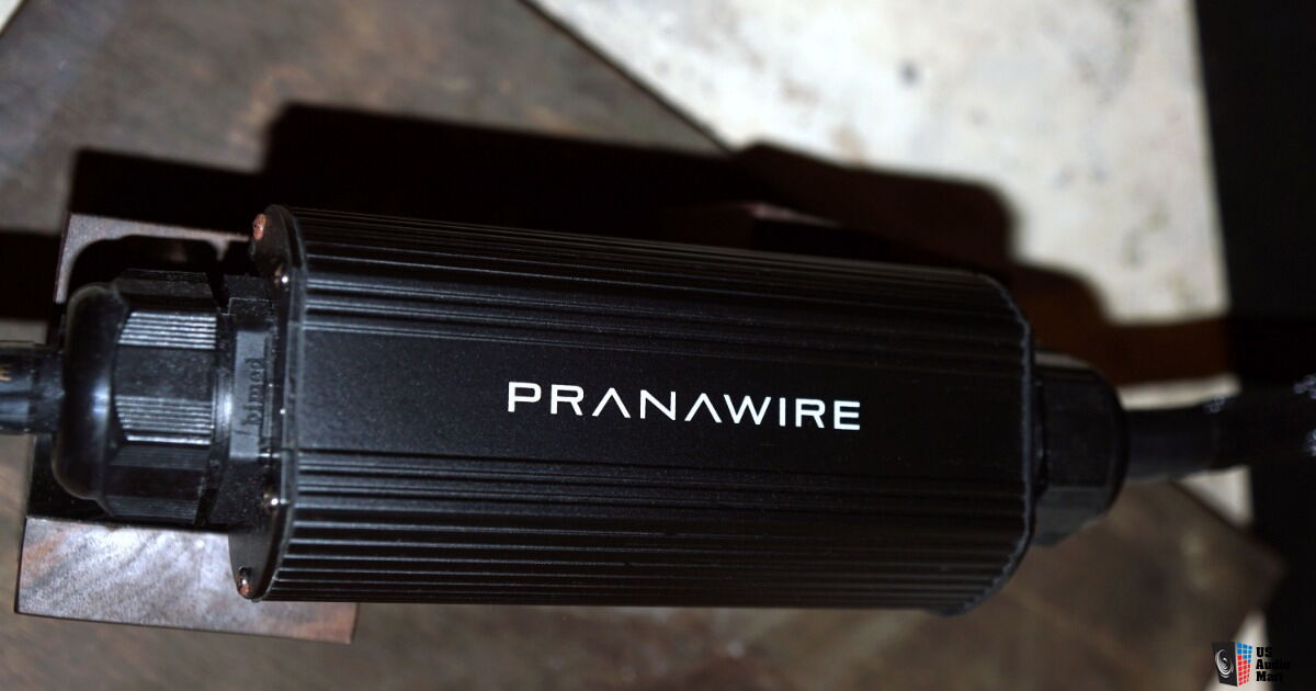 Pranawire Vajra 2 meter power cord with Linebacker and Super Enhanced ...