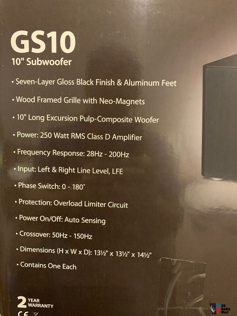 GS10 Proficient Signature Series 10" Subwoofer Photo #2109743 - US ...