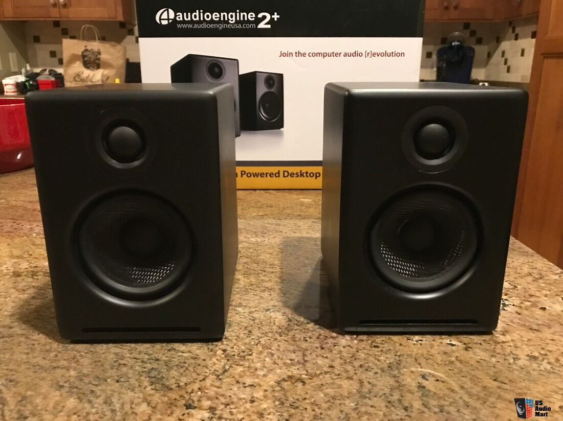 Audioengine A2+ Powered Speakers with built in DAC and Upgraded Cables ...