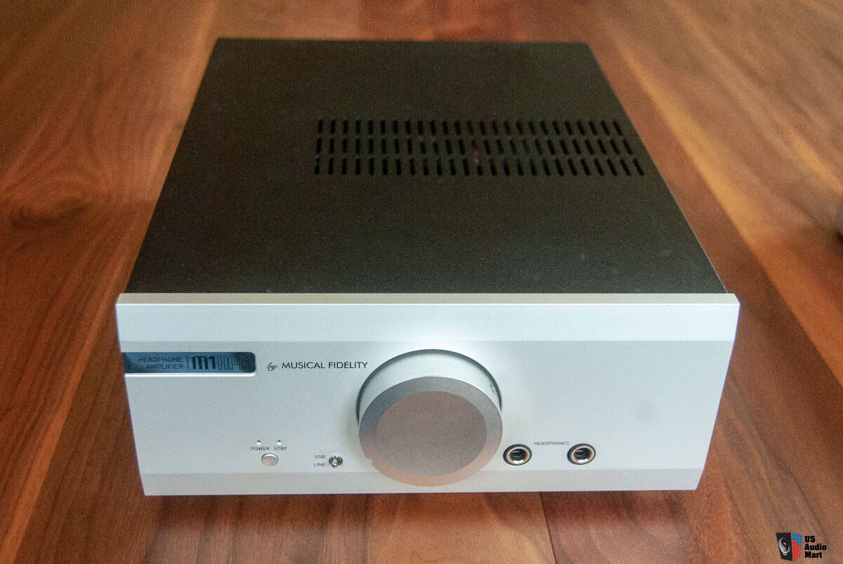 Musical Fidelity M1HPA Headphone Amplifier Silver Photo #2112327 - UK ...