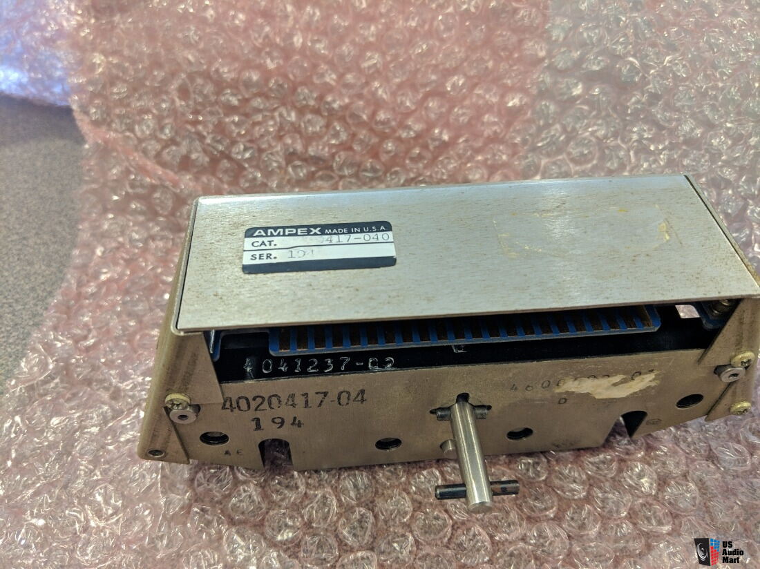 Ampex 1/2" inch 4 track Tape Head Assembly 4020417-04 Photo #2120565 ...