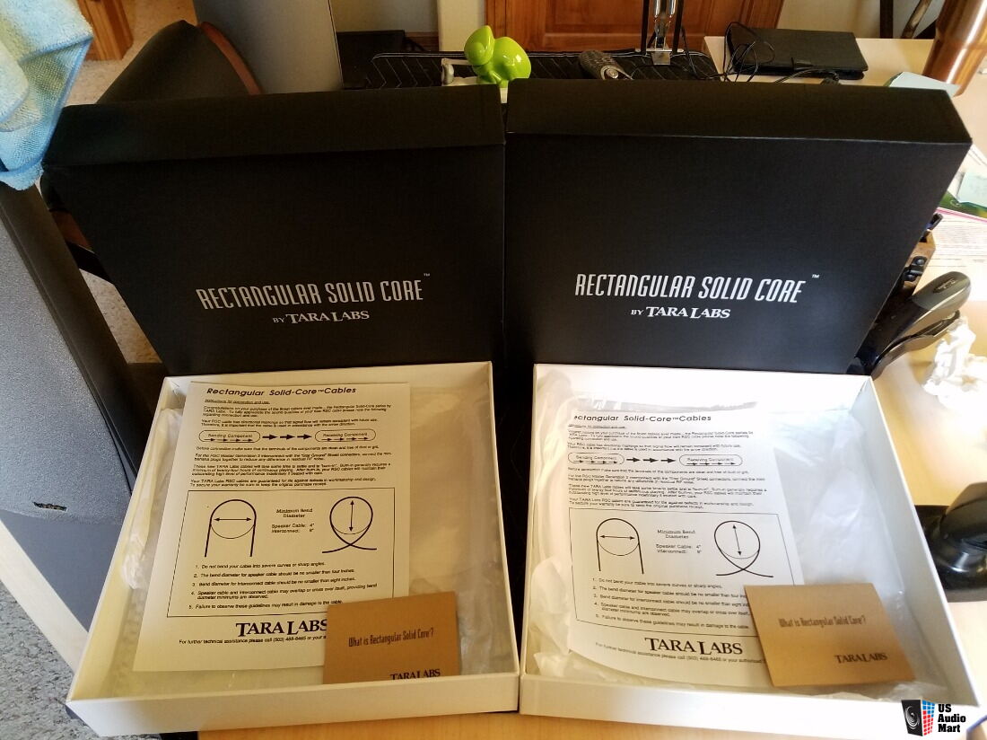 Price Lowered TARA LABS RSC PRIME gold & blue INTERCONNECTS RCA QTY 5 ...