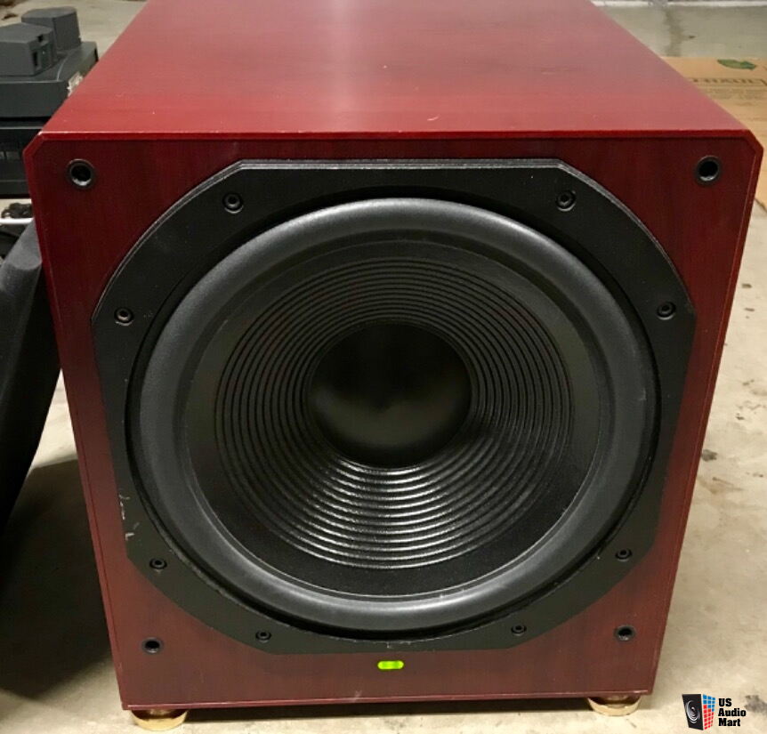 Paradigm Reference 15a sub woofer cherry/rosewood finish Photo #2123895 ...