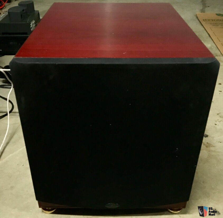 Paradigm Reference 15a sub woofer cherry/rosewood finish Photo #2123895 ...