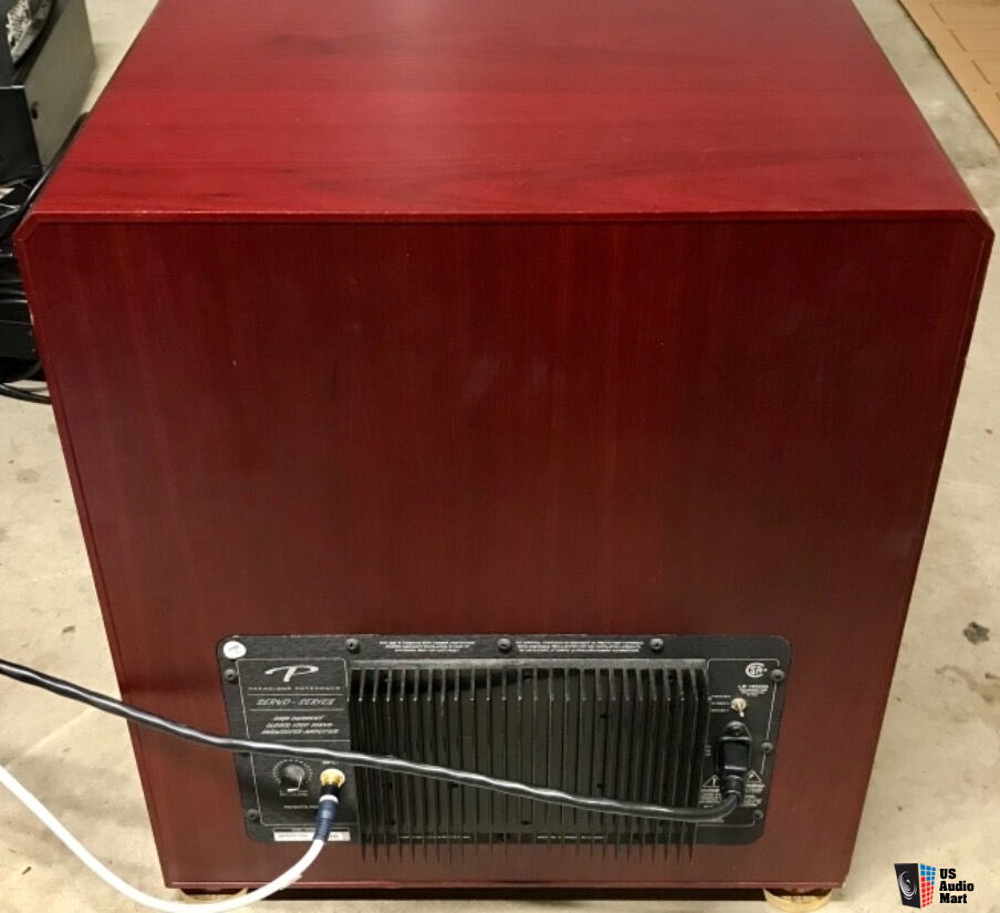Paradigm Reference 15a sub woofer cherry/rosewood finish Photo #2123895 ...