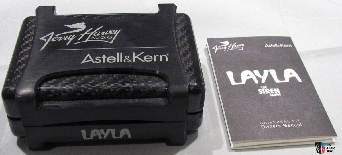 JH AUDIO LAYLA Flagship Model Universal IEM'S. CARBON FIBER with Cable ...