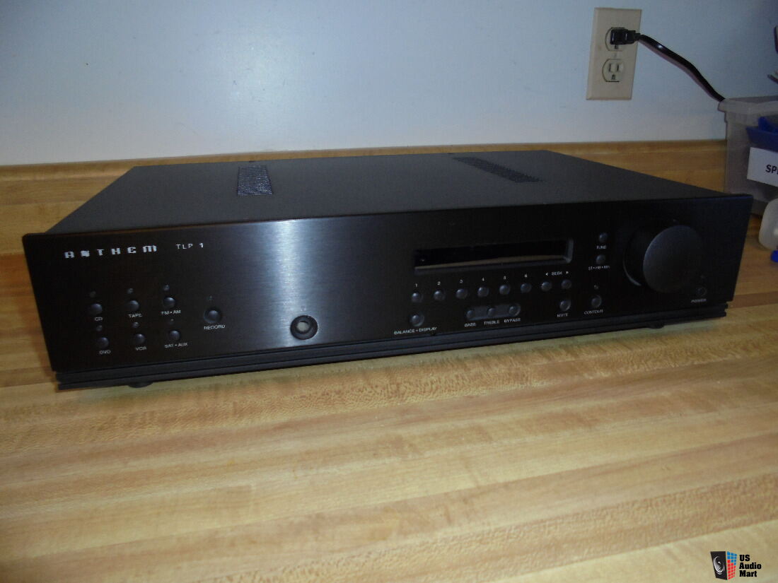 Anthem TLP-1 Preamplifier / Tuner w. remote control , and shipping box ...