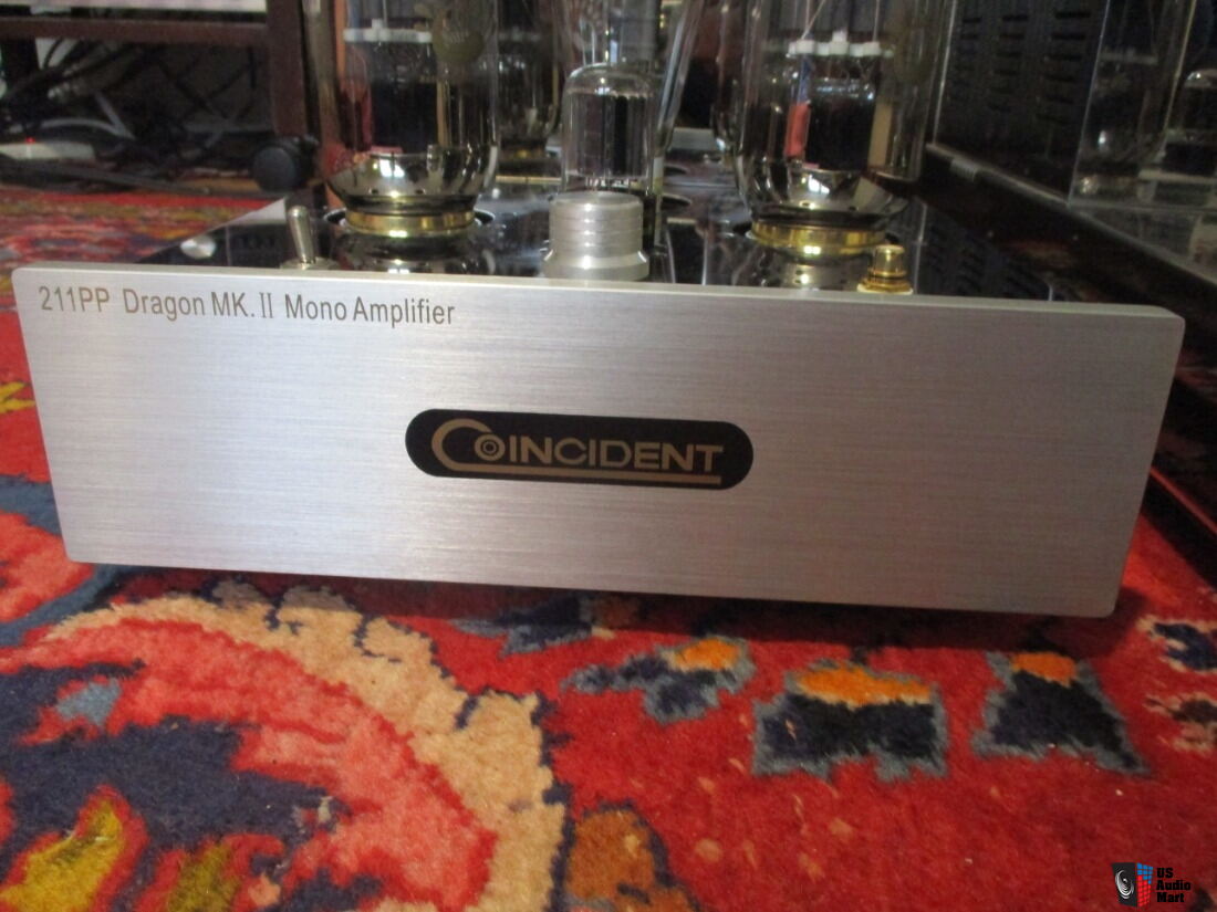 Coincident DRAGON MK2 push pull 211 triode mono block pair Photo ...