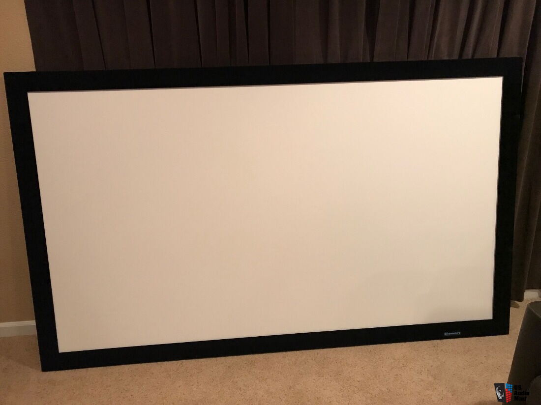 Stewart Filmscreen StudioTek 130 16x9 screen 100" Fixed Frame Photo ...