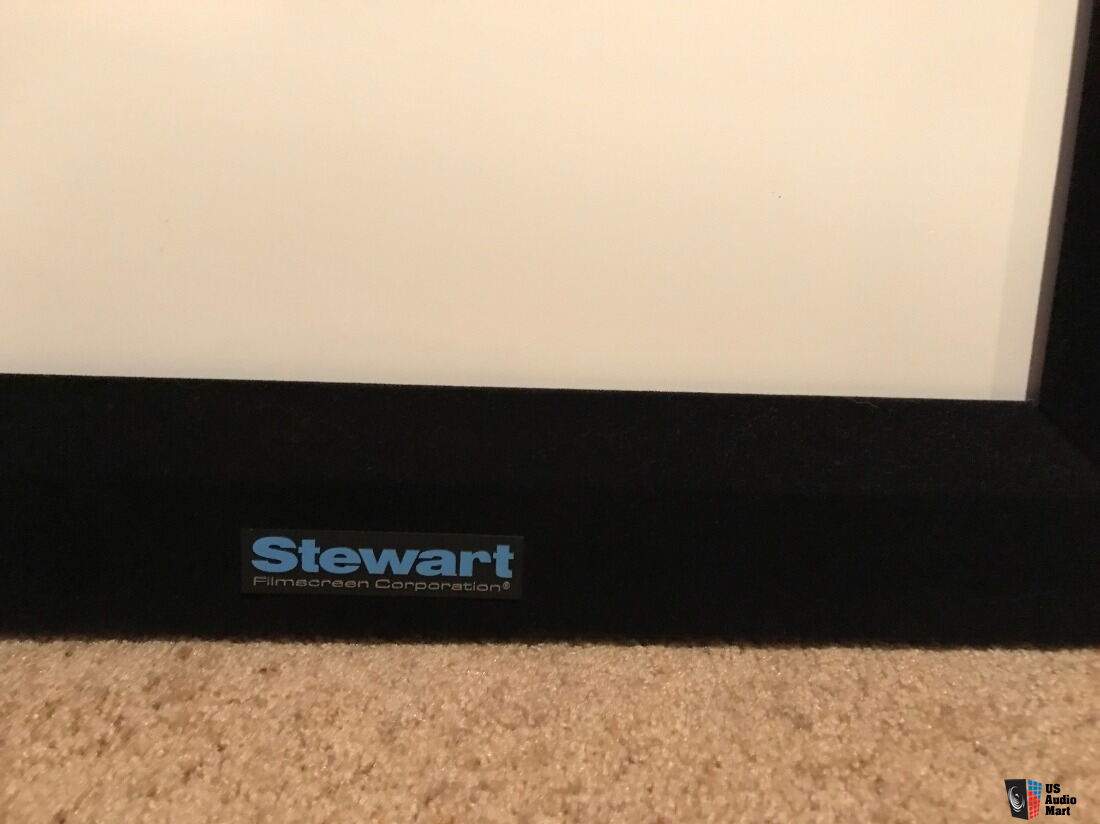 Stewart Filmscreen StudioTek 130 16x9 screen 100" Fixed Frame Photo ...