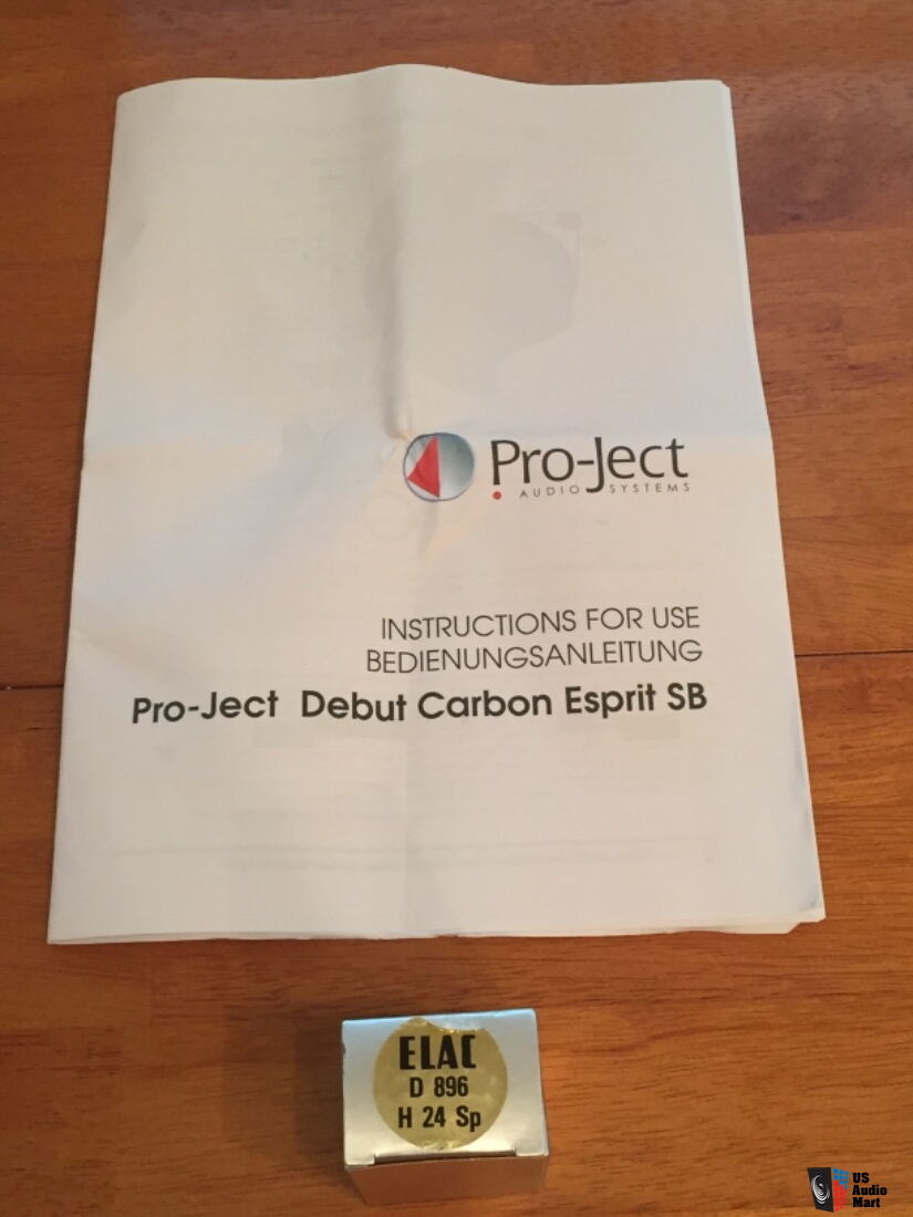 Pro-Ject Debut Carbon (DC) Esprit SB Turntable (White) Photo #2136104 ...