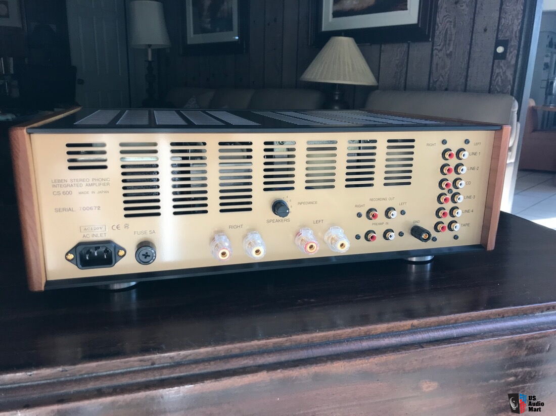 Leben Hi-Fi Stereo Co. CS-600 -- pristine! Original owner Photo ...