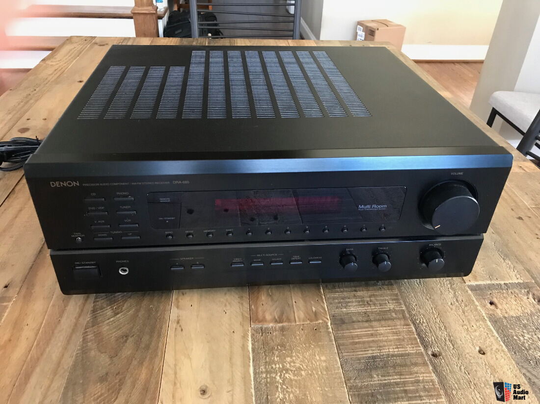 Denon DRA 685 TWO ZONE Stereo Receiver 100 WPC ONE OWNER, Beautiful ...