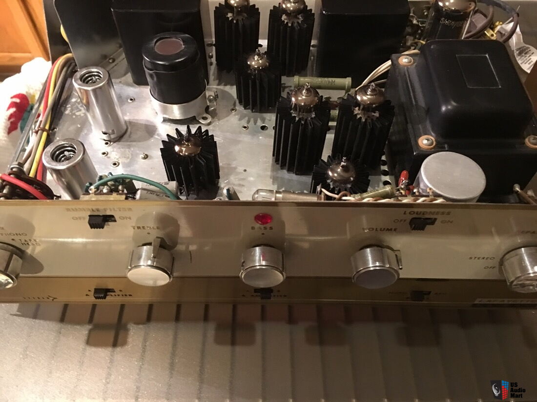LaFayette LA-240 Stereo Tube Amplifier & LaFayette LT-80B AM/FM Tube ...