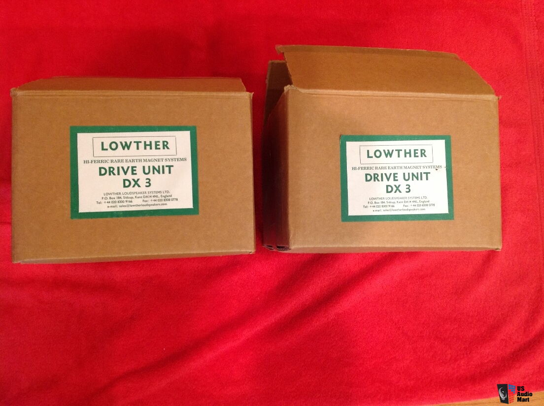 Lowther DX3 Full Range drivers Photo #2152509 - US Audio Mart