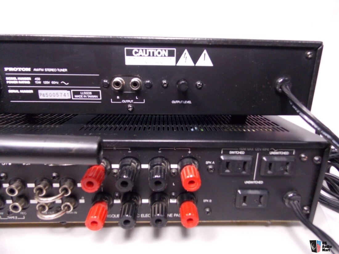 Proton D540 Amp and 450 Tuner Photo #2155410 - UK Audio Mart