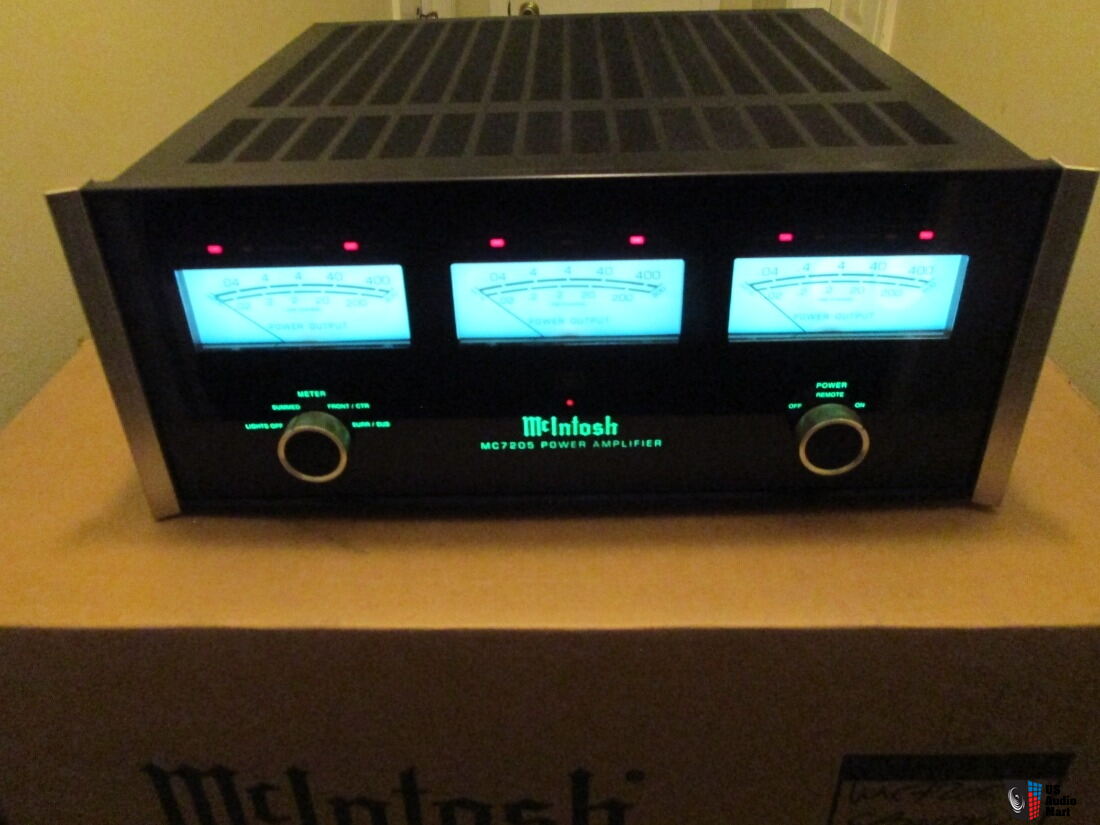 Mcintosh MC 7205 5 channel amp W/Box and all new bulbs Excellent ...