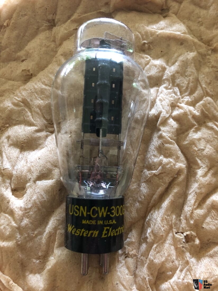 NOS Western Electric 1952 USN CW 300B Tube, RARE Photo #2156852 ...