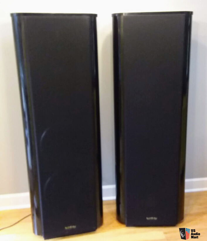 Infinity Kappa 9 Speakers, beautiful black lacquer finish Photo ...