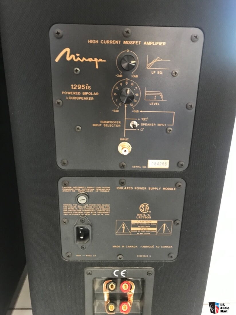 Mirage 1295is speakers with built in subwoofers Photo #2160050 - US ...