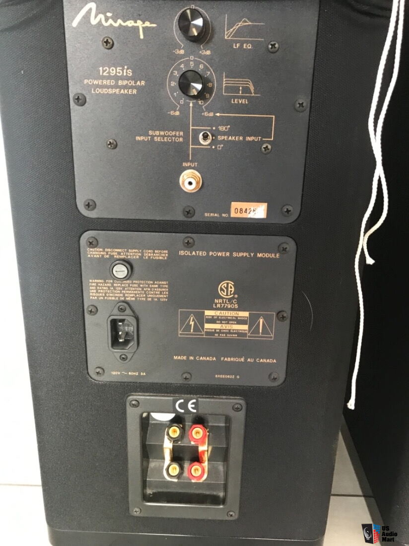 Mirage 1295is speakers with built in subwoofers Photo #2160052 - Aussie ...