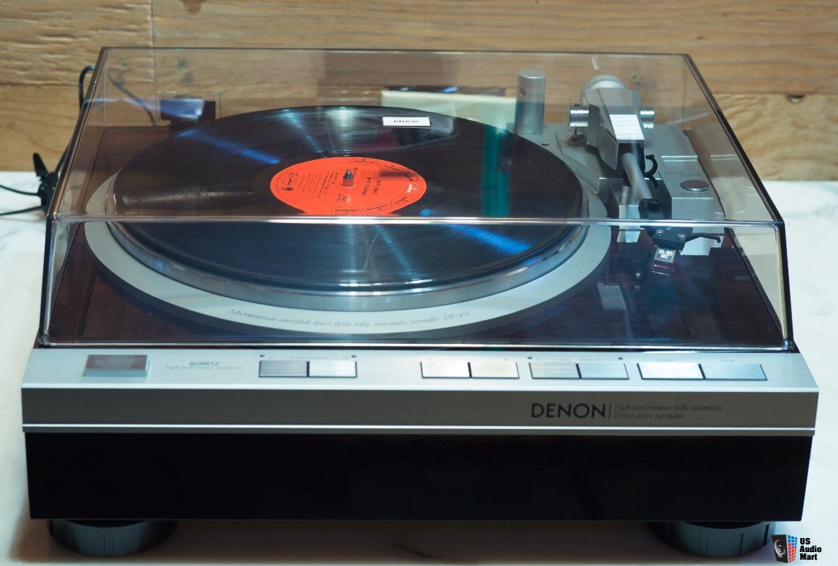 Denon DP-47F Fully Automatic Turntable Record Player Original Box Photo ...