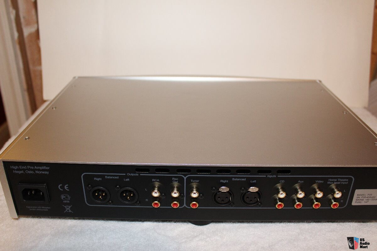 Hegel P20 Preamp (3 months old - Excellent condition) Photo #2161682 ...