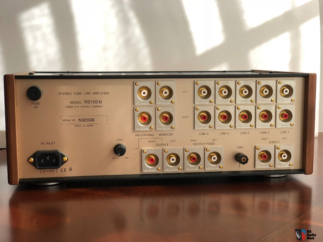 Leben RS100U tube preamplifier. Rare! Photo #2153576 - UK Audio Mart