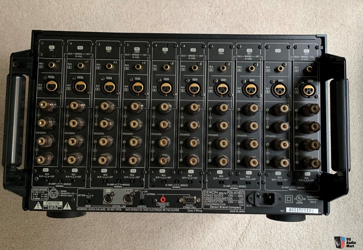 SOLD Denon POA-A1HDCI THX Ultra II Reference 10 Channel A/V Power ...