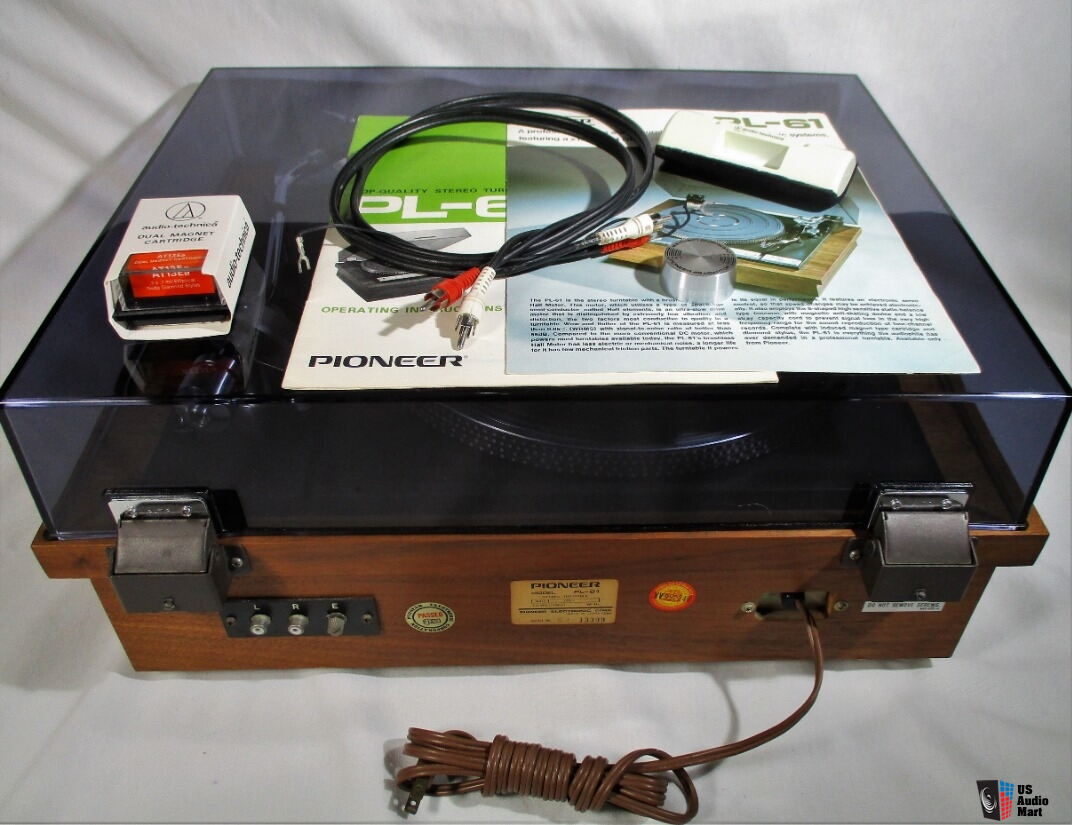 Pioneer PL 61 PL-61 Turntable Collector Grade EX++ TO NM 1971 Photo ...