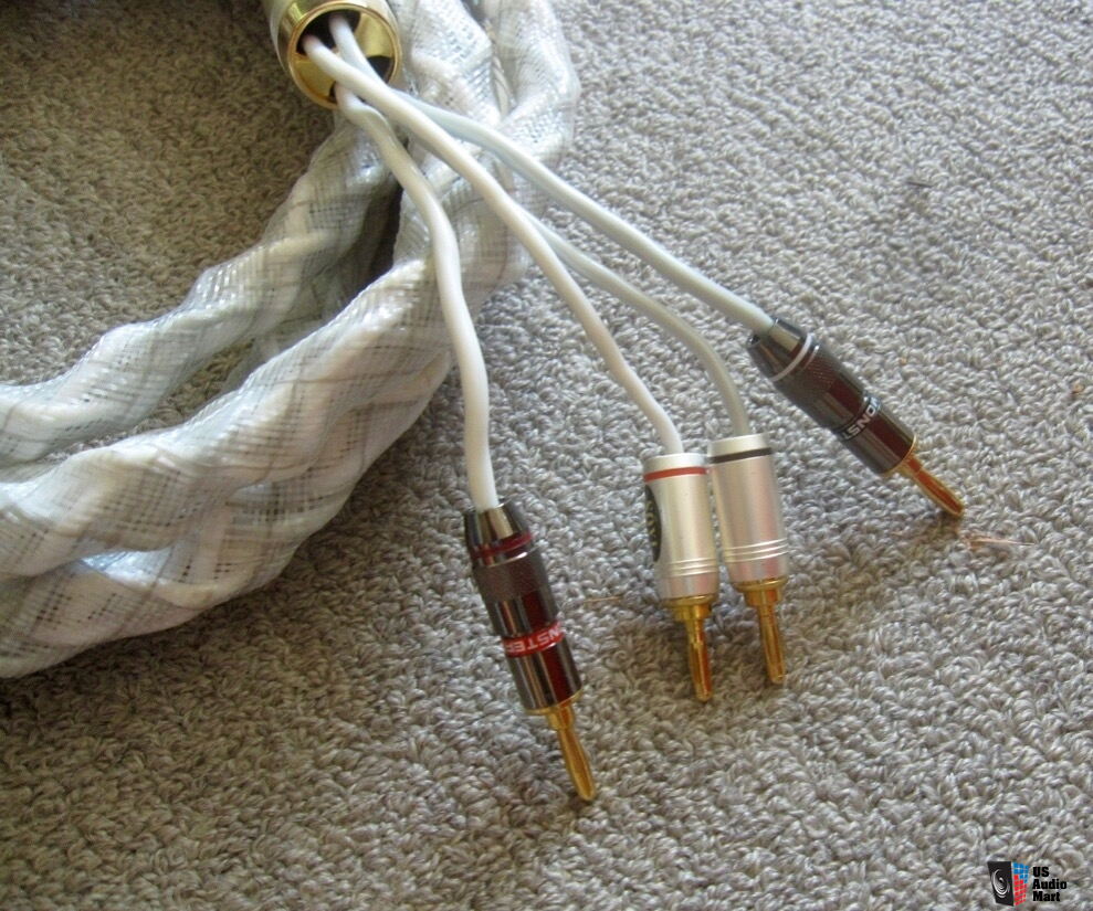 IXOS XHS856-360 Biwire Speaker Cables - pair plus center channel or sub ...