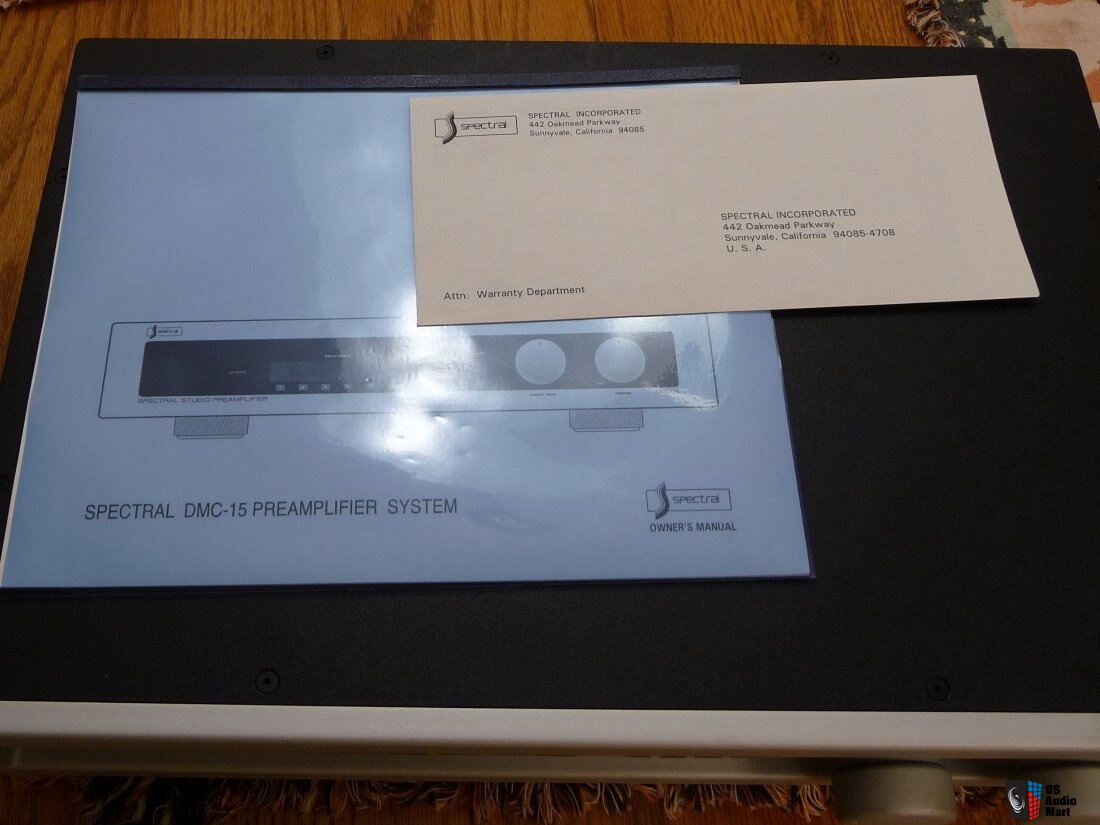 Spectral DMC-15 Studio Line level Preamplifier Preamp Demian Martin ...