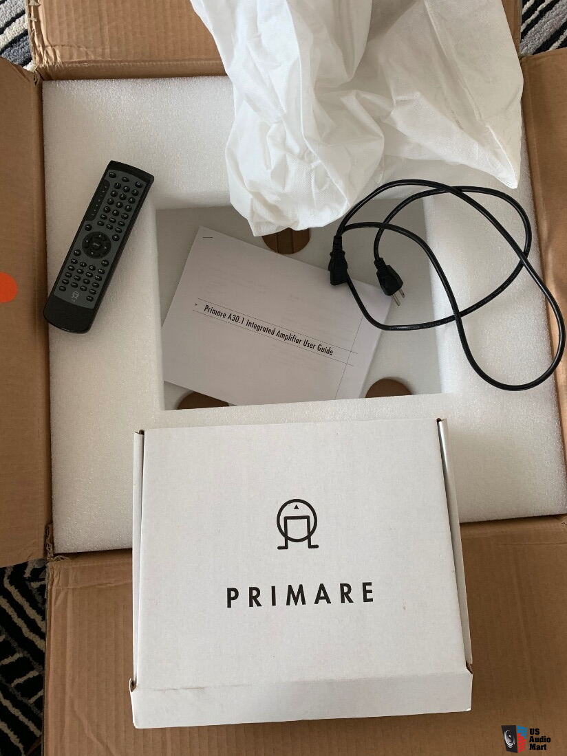 Excellent Primare A30.1 mk2, dual mono, integrated amplifier, with ...