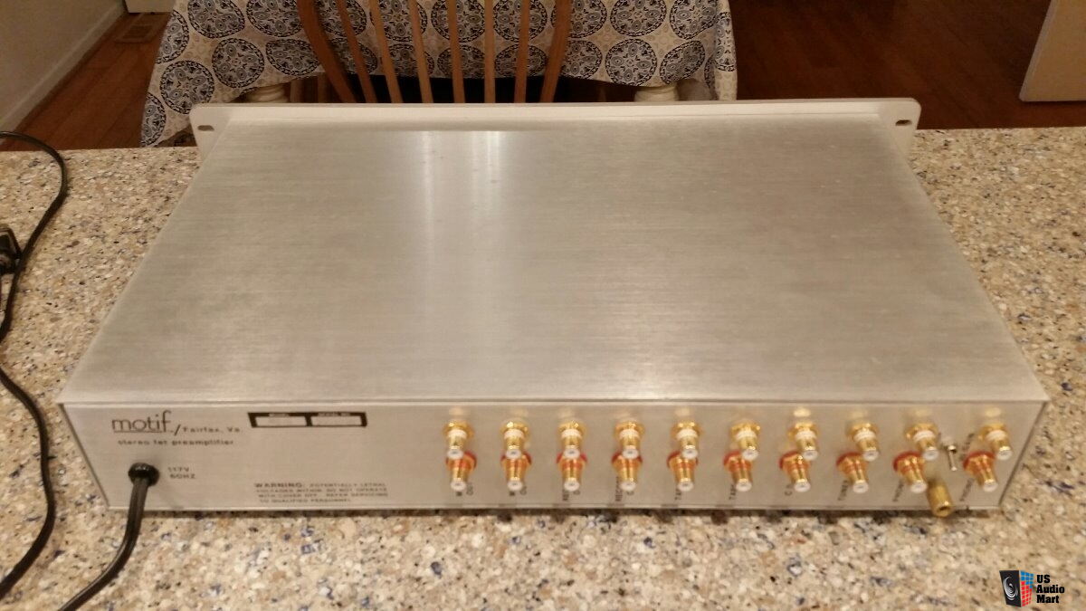 Rare Conrad Johnson Motif MC-8 Preamplifier - Wonderful Sounding with ...
