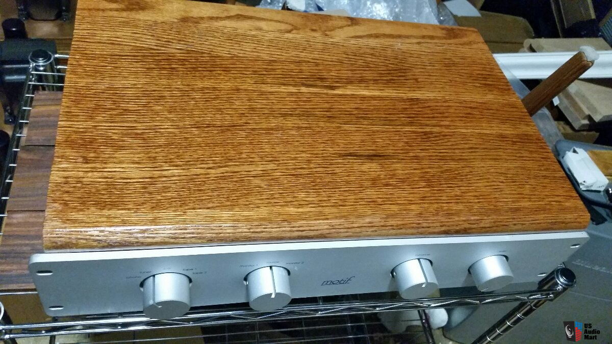 Rare Conrad Johnson Motif MC-8 Preamplifier - Wonderful Sounding with ...