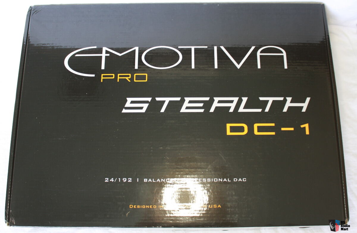 Emotiva Stealth DC-1 DAC/Preamp Photo #2184021 - US Audio Mart