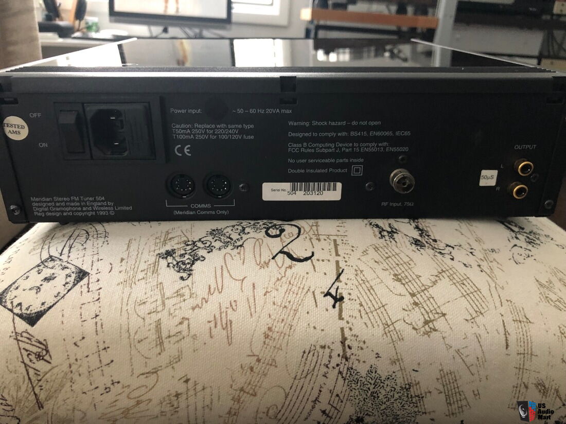 Meridian 504 FM Tuner For Sale - US Audio Mart
