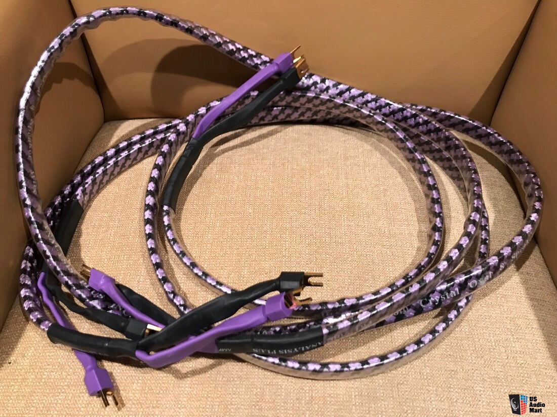 Analysis Plus Inc. Solo Crystal Oval 8 Speaker Cables Photo #2195915 ...