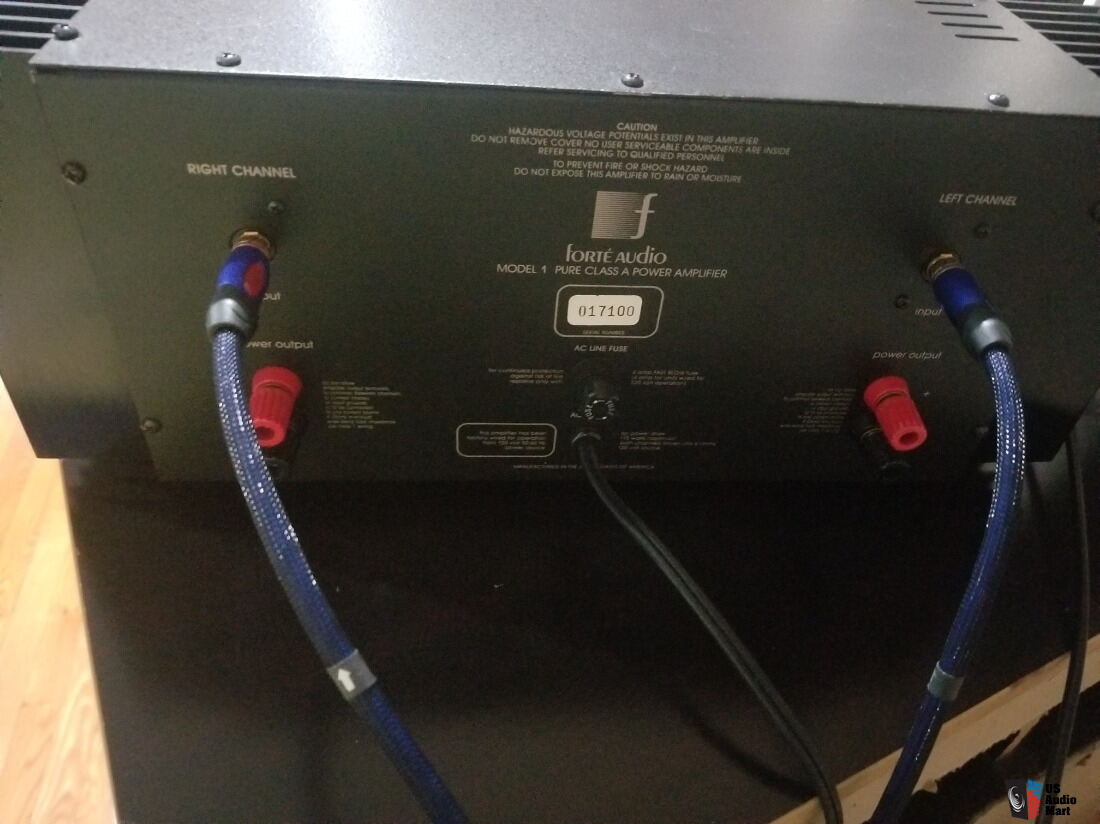 Forte Audio - Model 1 - CLASS A Power Amp Photo #2199894 - US Audio Mart