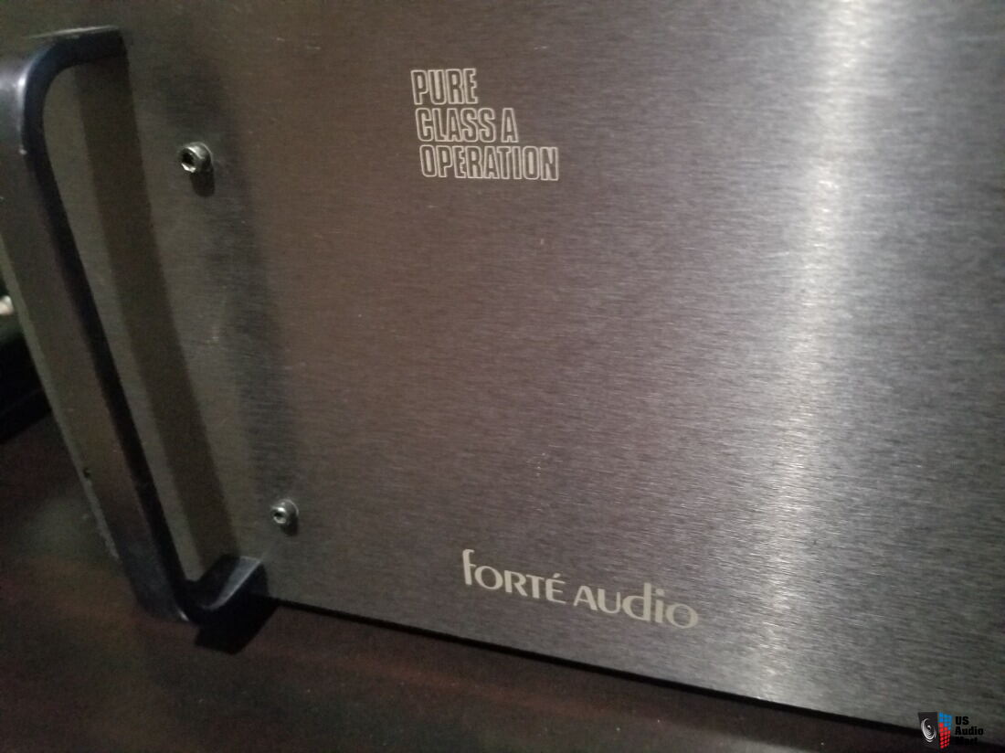 Forte Audio - Model 1 - CLASS A Power Amp Photo #2199892 - UK Audio Mart