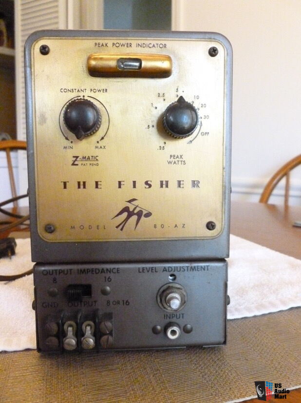 The Fisher 80-AZ Mono Tube Amp Excellent! Photo #2199979 - US Audio Mart