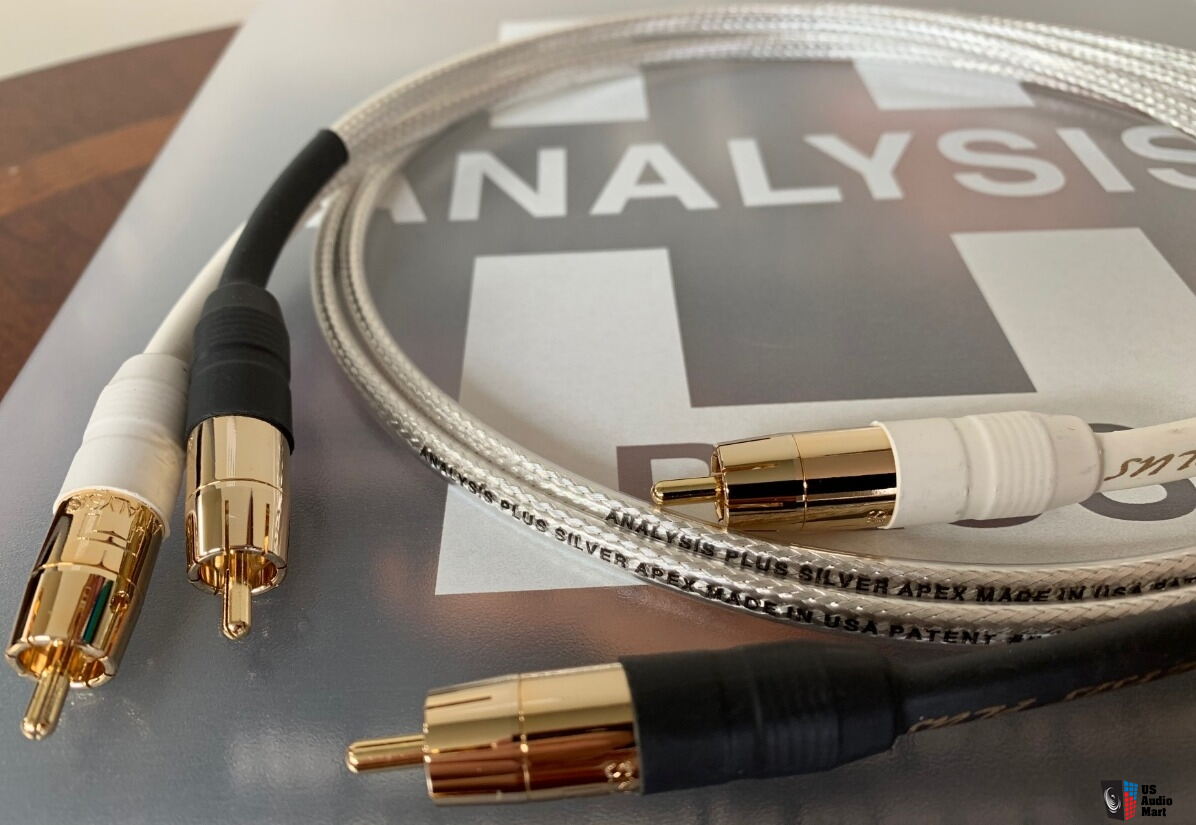 Analysis Plus Silver Apex RCA Photo #2202132 - US Audio Mart