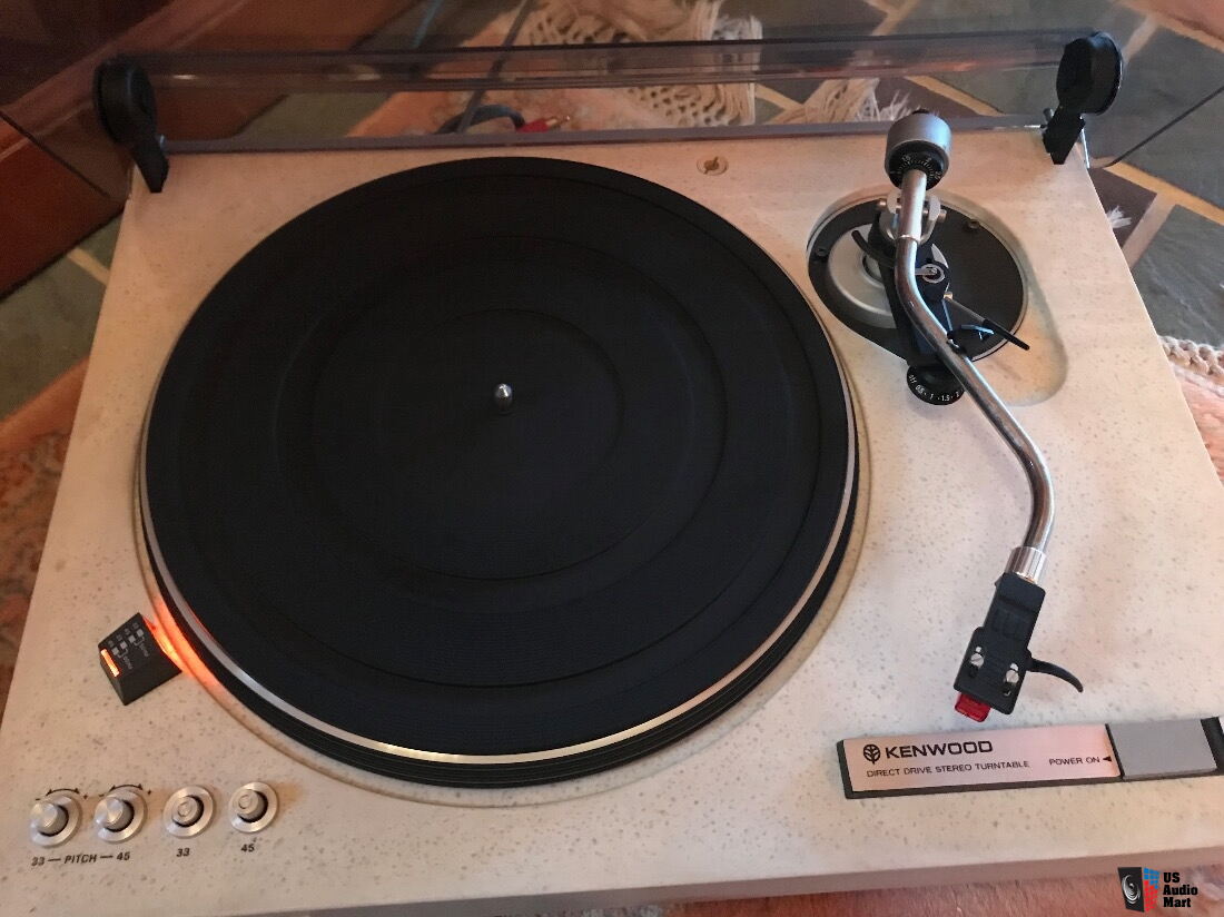 Kenwood KD-500 Turntable and Linn LVV tonearm and Dynavector 10X ...