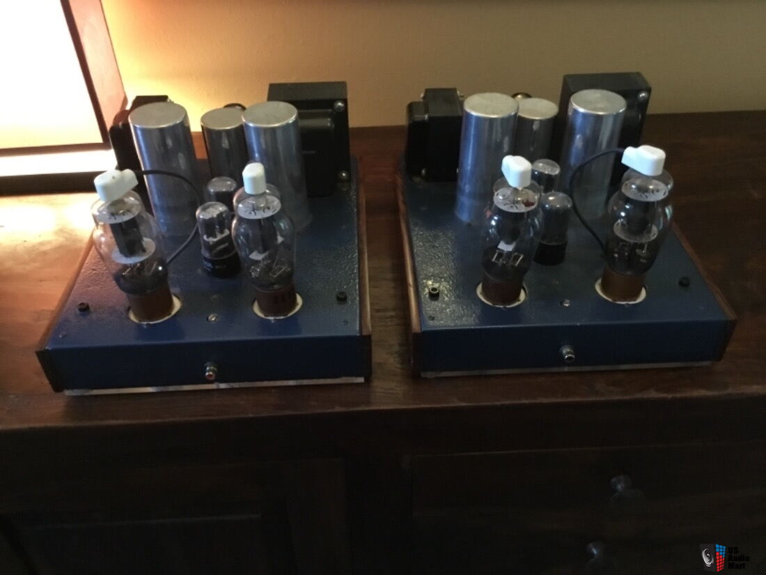 Custom 807 triode wired Push Pull mono block amps For Sale - US Audio Mart