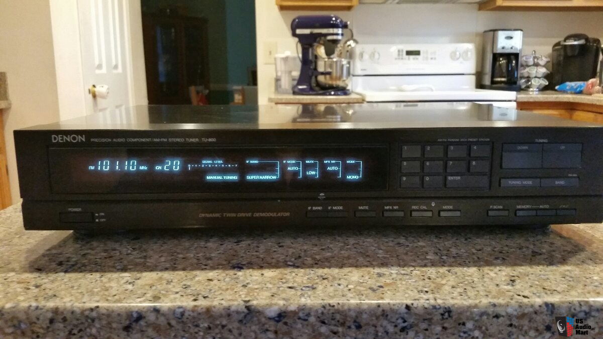 Denon TU-800 Tuner in very good condition - Giant killer- sounds great ...