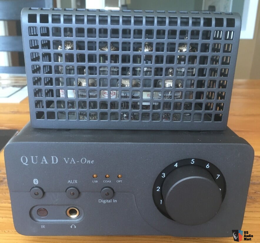 Quad VA-One Vacuum tube stereo integrated amplifier with built-in DAC ...