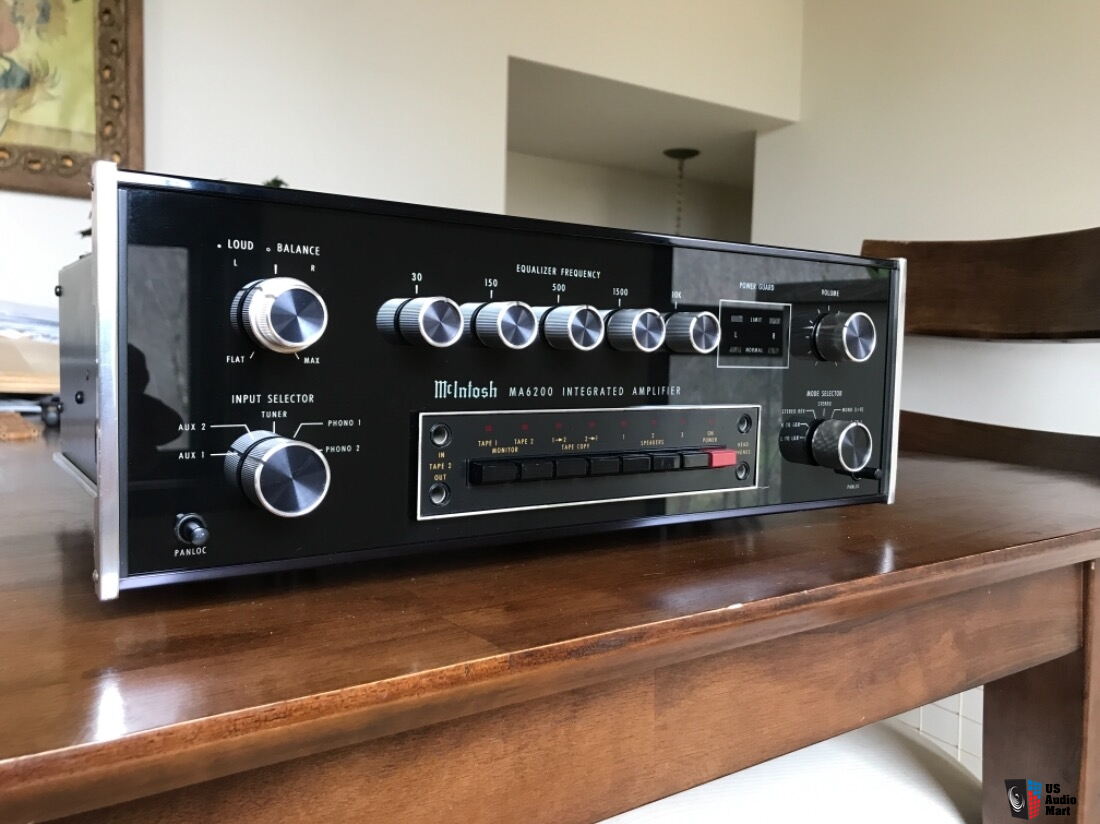 Mcintosh MA6200 integrated amplifier-complete restoration Photo ...